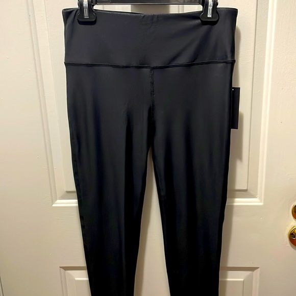 Savvi | Pants & Jumpsuits | Black Metallic Leggings | Poshmark